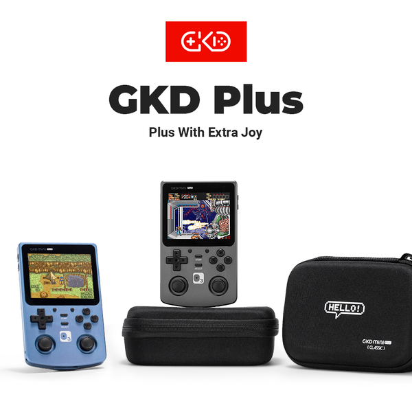 【Pre-order】GKD Plus: The Ultimate Retro Game Console with Joystick